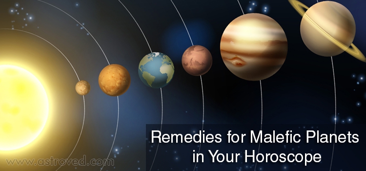 Remedies for Malefic Planets in Your Horoscope | AstroVed.com