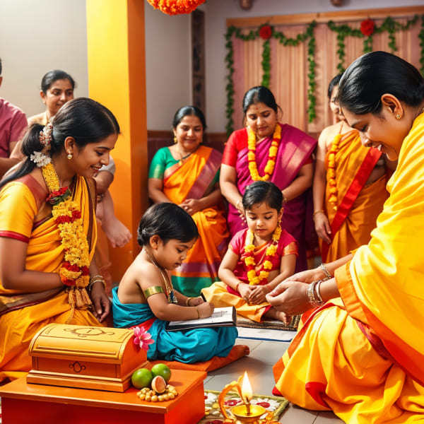 Aksarbhashyam | Vidyarambham | Akshara Sweekaram