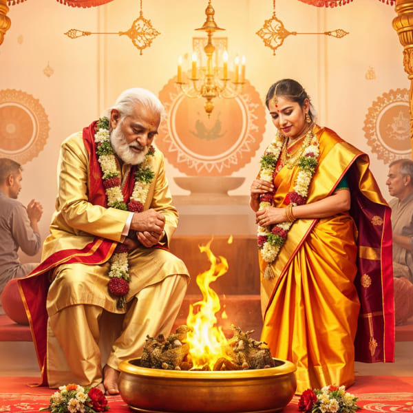 Pandit for Sashtipoorthi, Sashtiapthapoorthi Puja, 60th Birthday