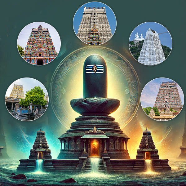 The Pancha Bootha Sthalas